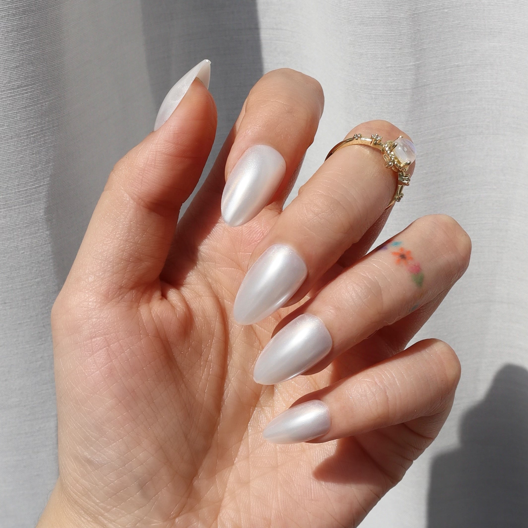 Hailey - Short Almond Press-On Nails | Nail Reformation