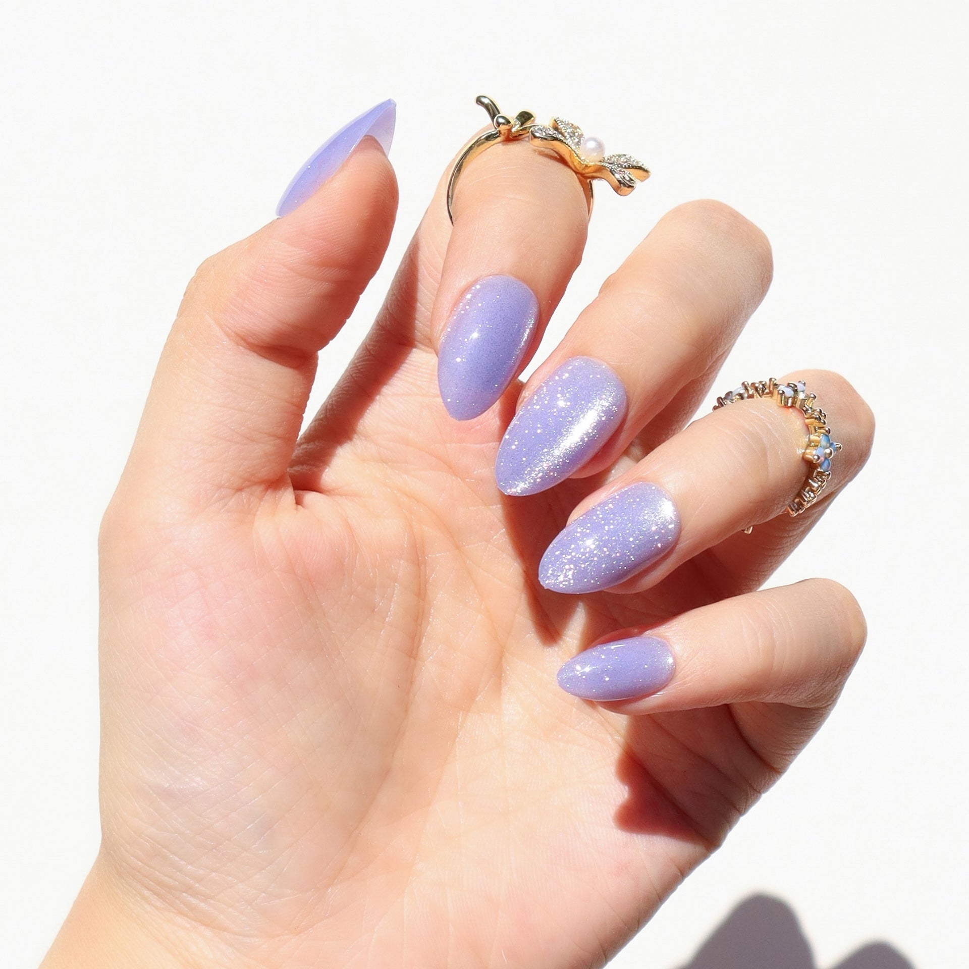 Sea Mist – Short Almond Nails | Nail Reformation